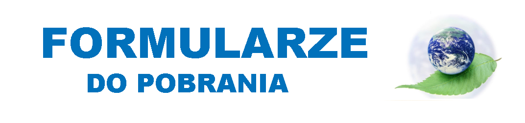 Formularze do pobrania - Urząd Gminy Skrzyszów | Witamy na stronach ...